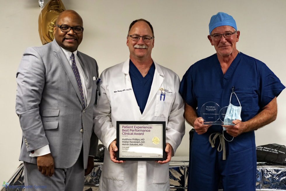 TRINITY HEALTH SYSTEM RECOGNIZED FOR EXCELLENCE | Trinity Health System